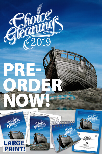 Choice Gleanings 2019 – Pre-order now – Gospel Folio Press